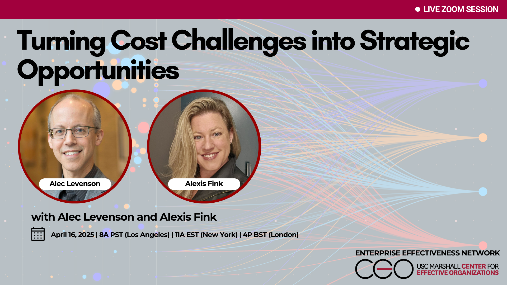 EEN Session: Turning Cost Challenges into Strategic Opportunities - USC ...